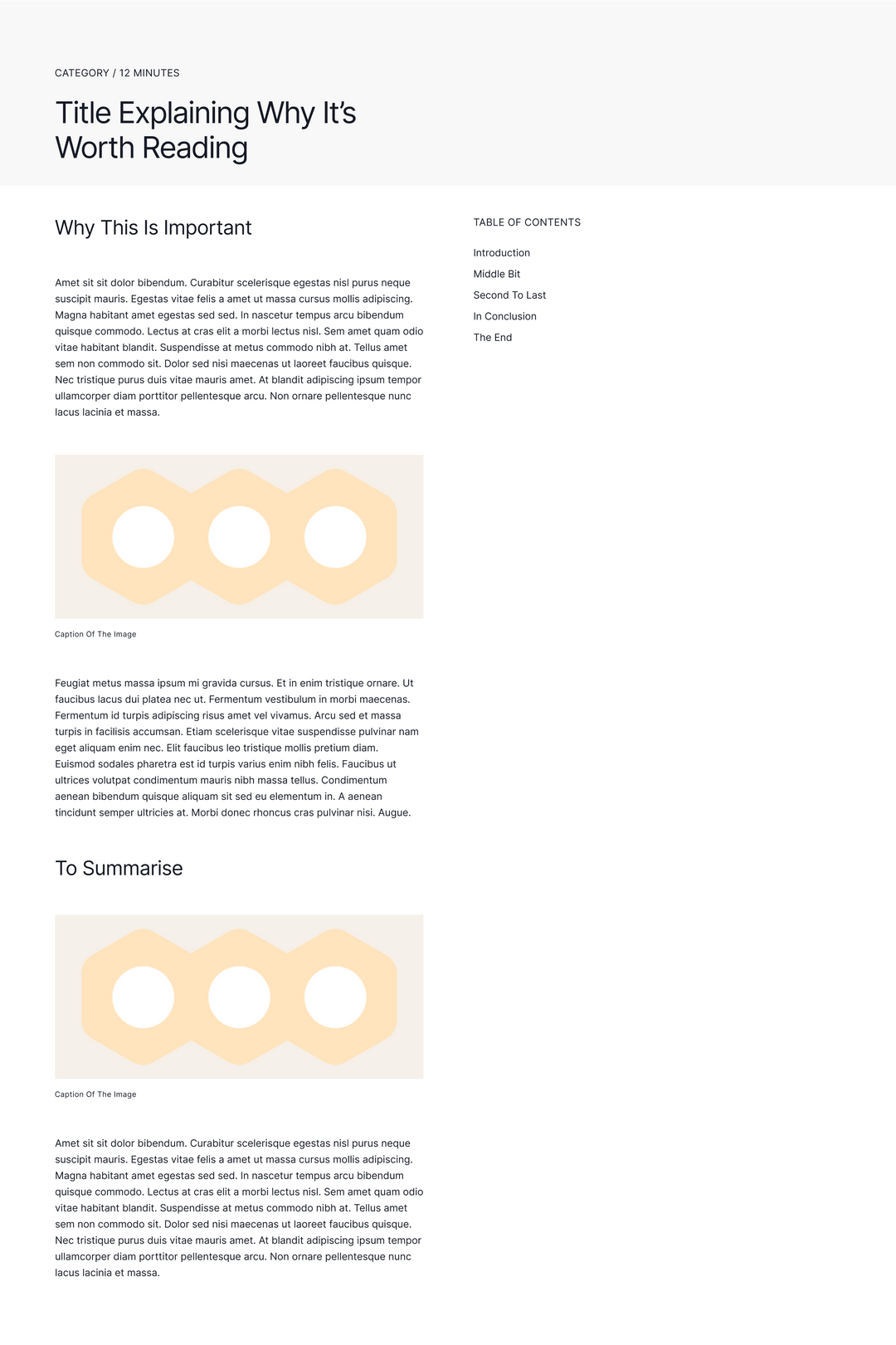 Explore Tilebit Long Form Content Components